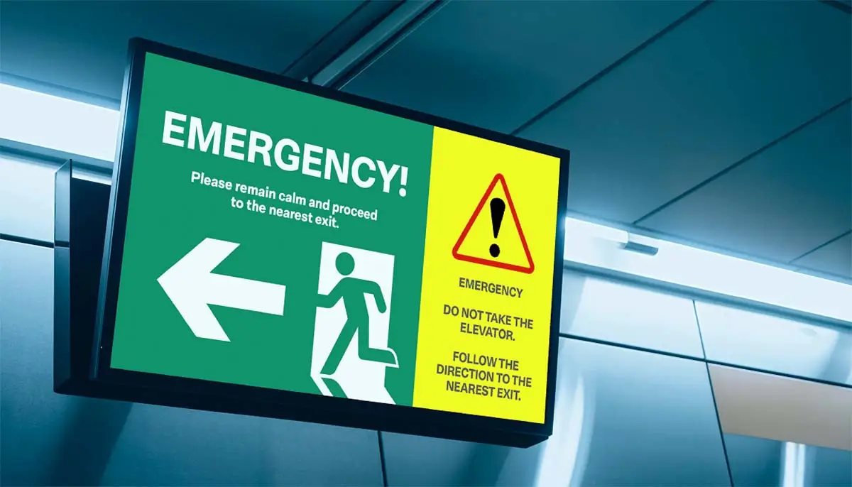 Emergency Sign Solution - Asianda