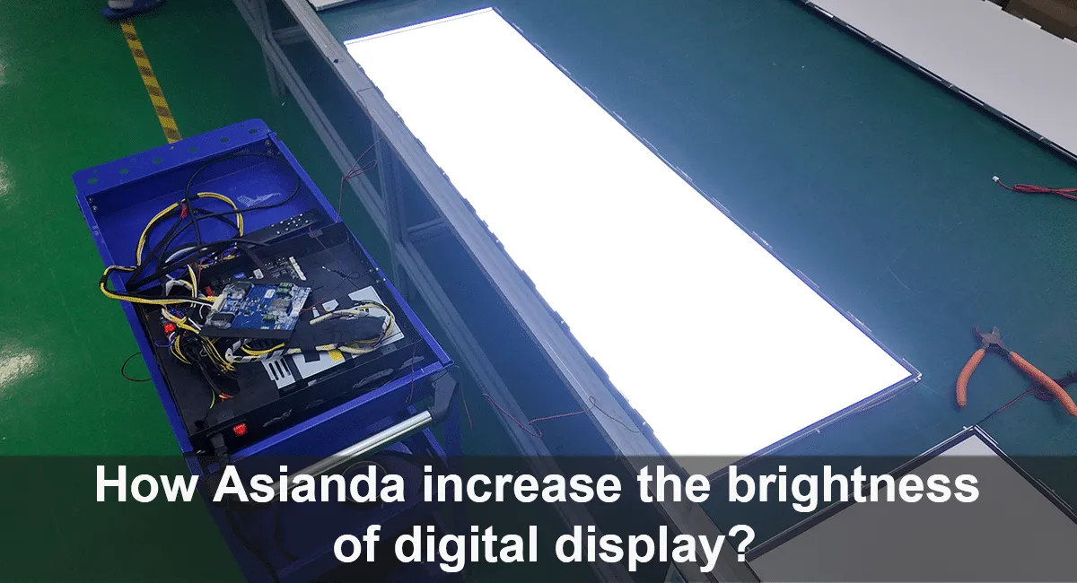 Why high brightness LCM module can display clear images in outdoor ...
